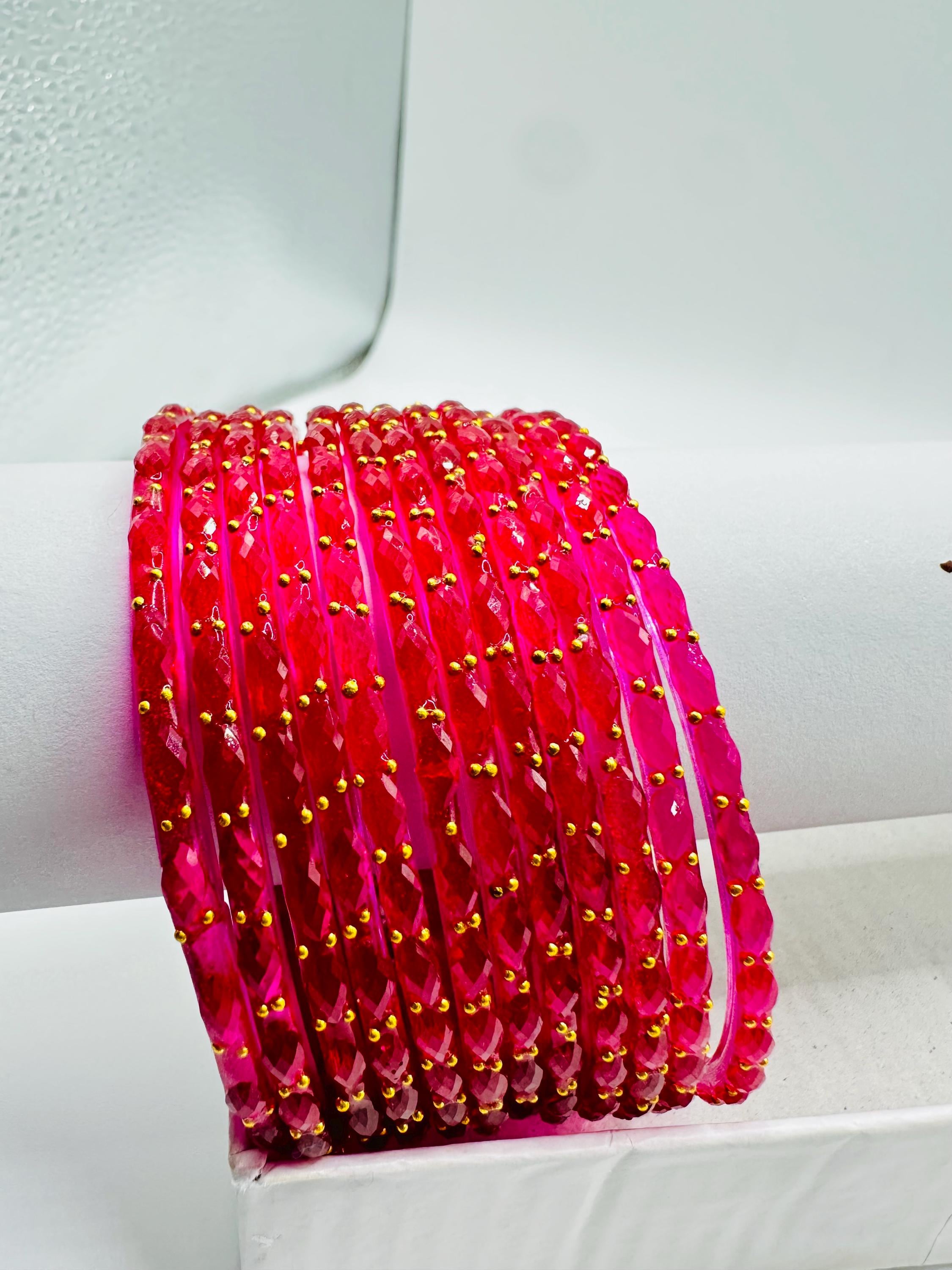 Glass Rain Drop Bangles ,indian Baby Shower Bangles - Etsy