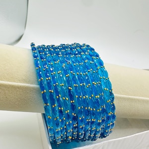 Glass Rain Drop Bangles ,indian Baby Shower Bangles - Etsy