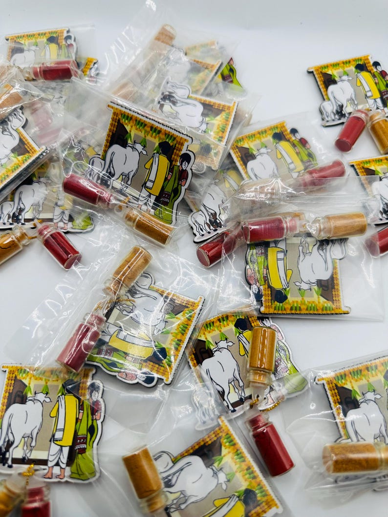 Haldi Kumkum Set: Indian Pooja Tambulam Return Gift - Etsy