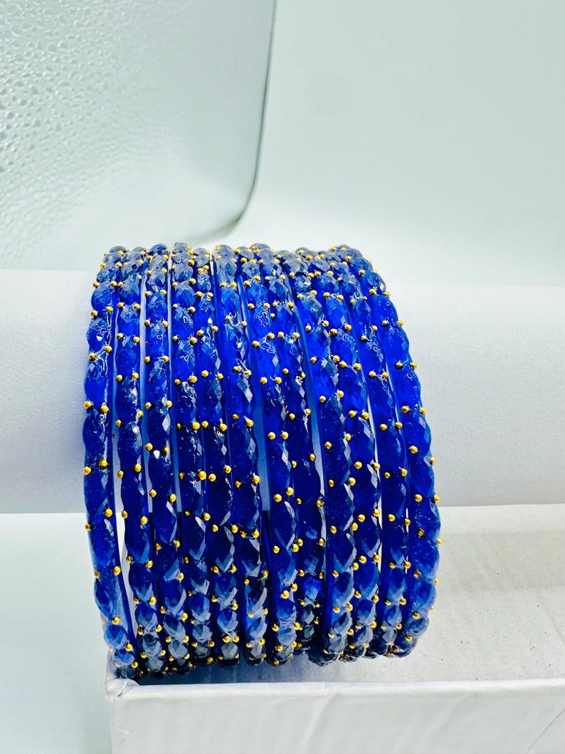 Glass Rain Drop Bangles ,indian Baby Shower Bangles - Etsy