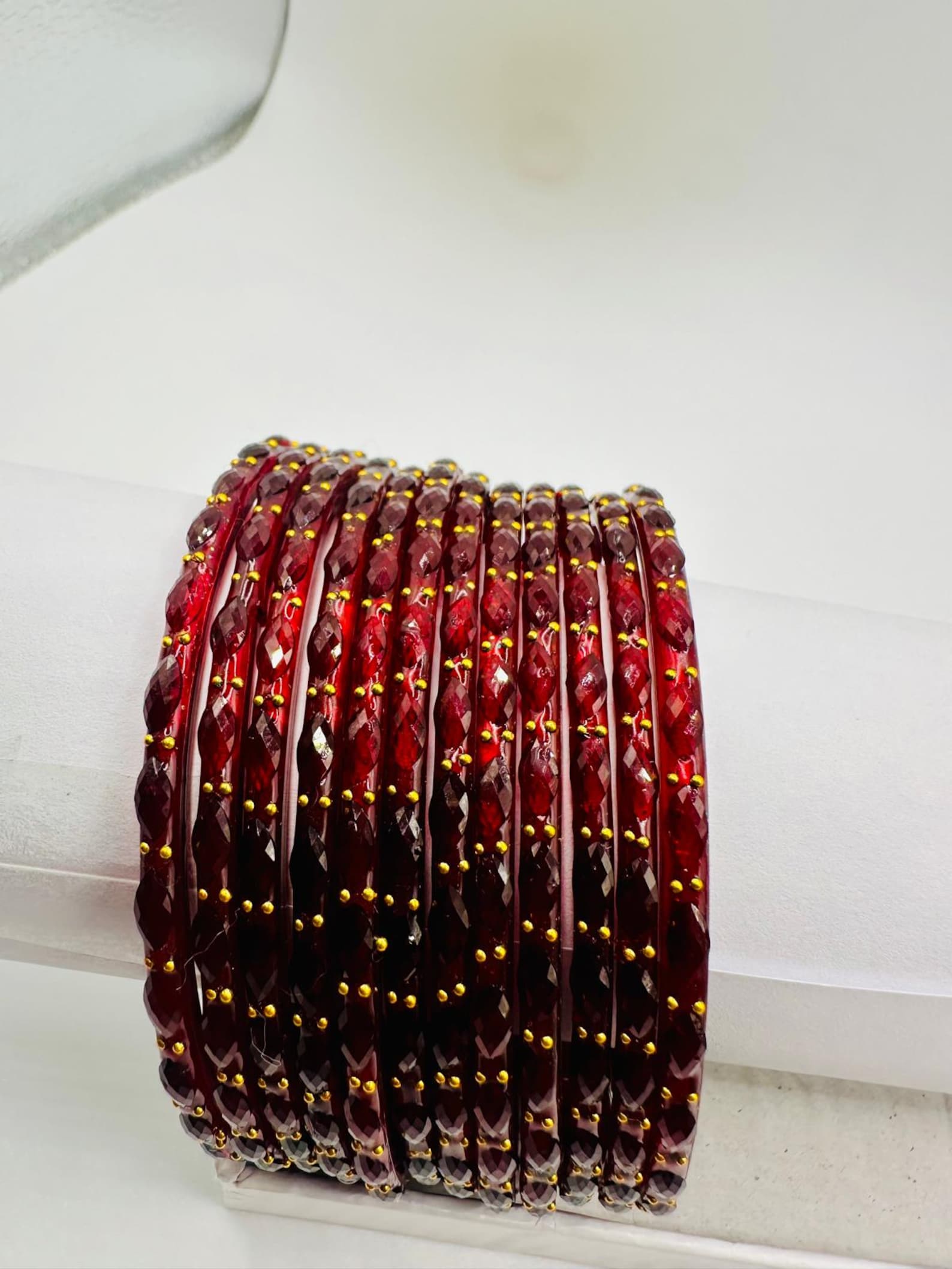 Glass Rain Drop Bangles ,indian Baby Shower Bangles - Etsy