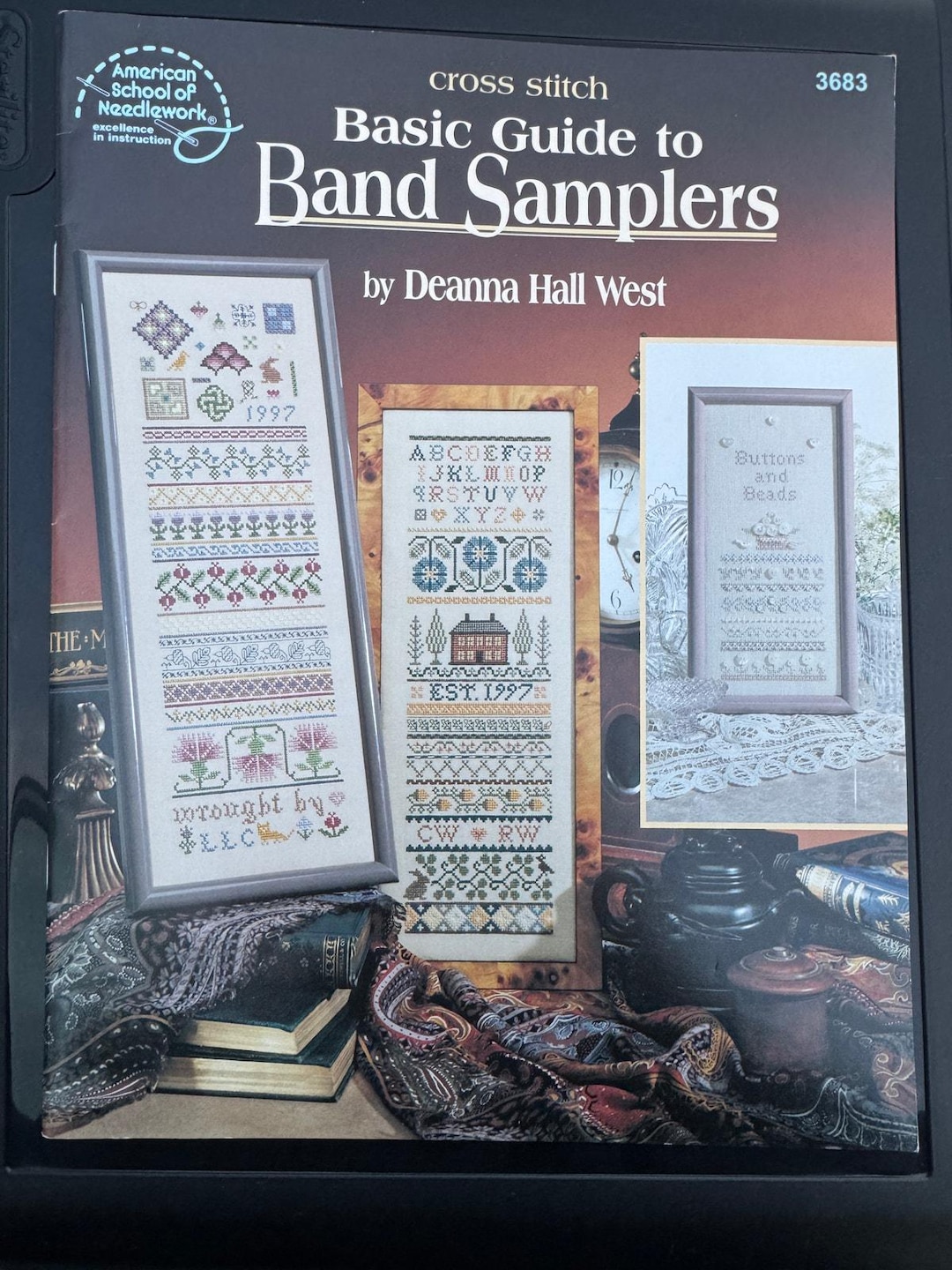 Cross Stitch Band Samplers Pattern Book 3683 Deanna Hall West - Etsy