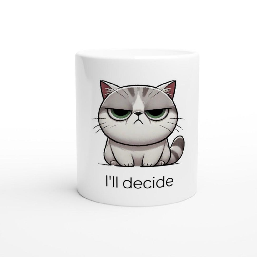 Grumpy Cat Coffee Mug Grumpy Tea Coffee Mug - Etsy