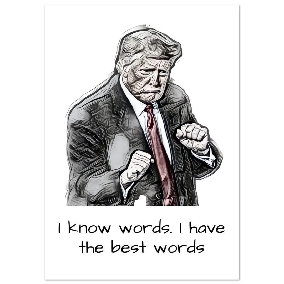 Meme Poster Trump Funny Poster - Etsy Australia