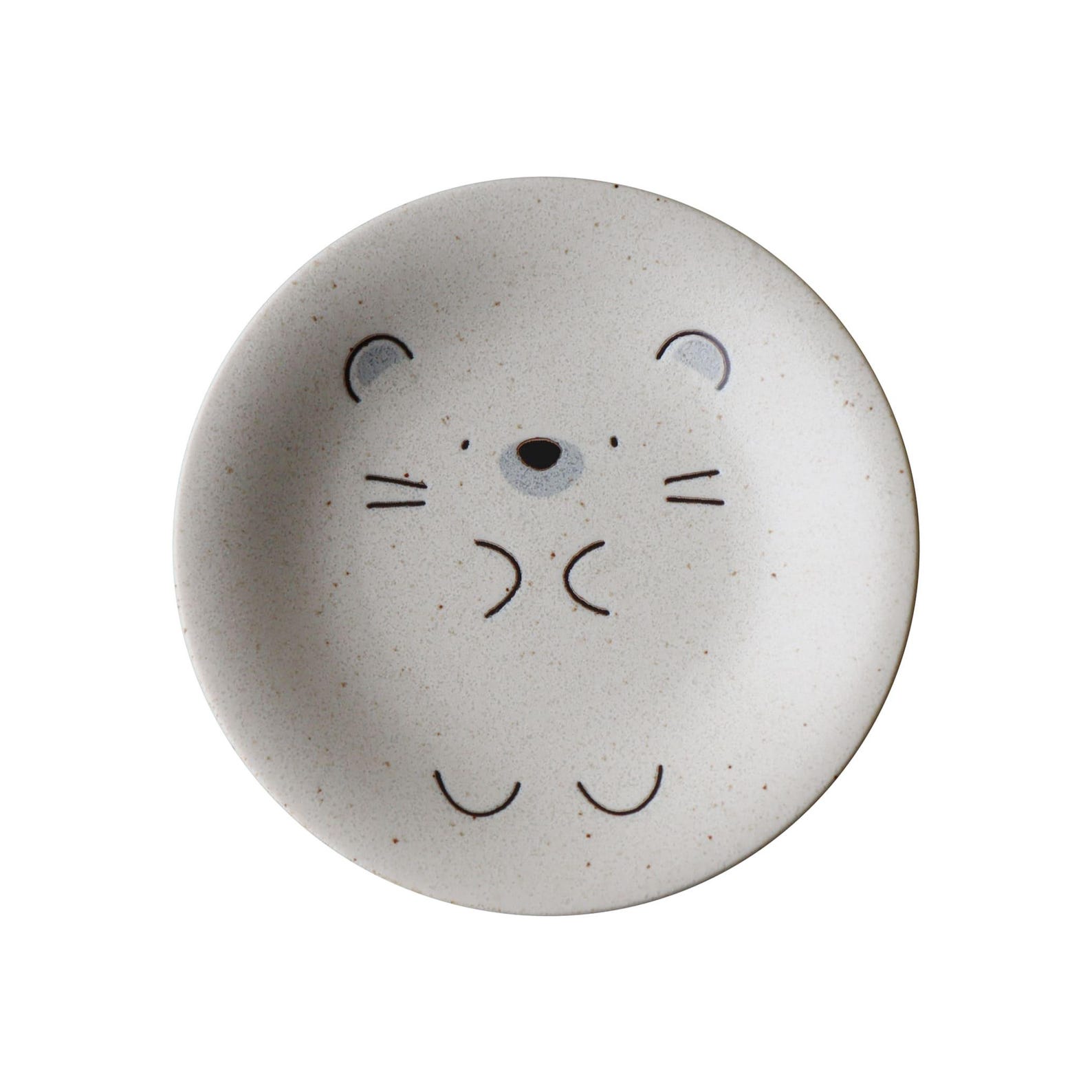 4 Piece Hedgehog Plates, Gift Set, Japanese Designed, Spill Resistant ...