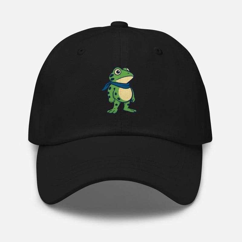 Frog Hat - Etsy