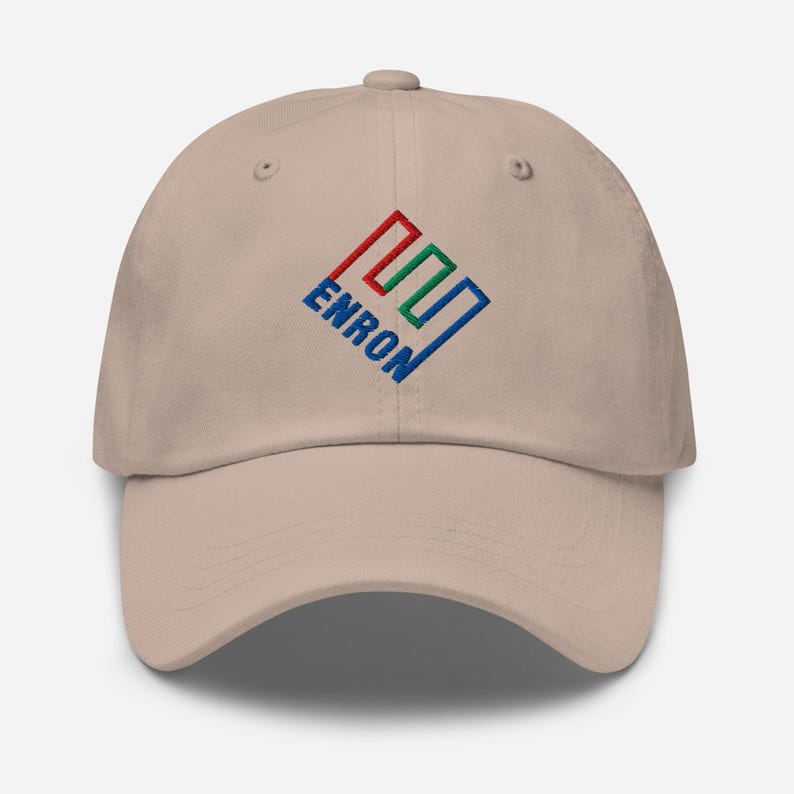 Enron Hat – Embroidered Dad Cap - Etsy