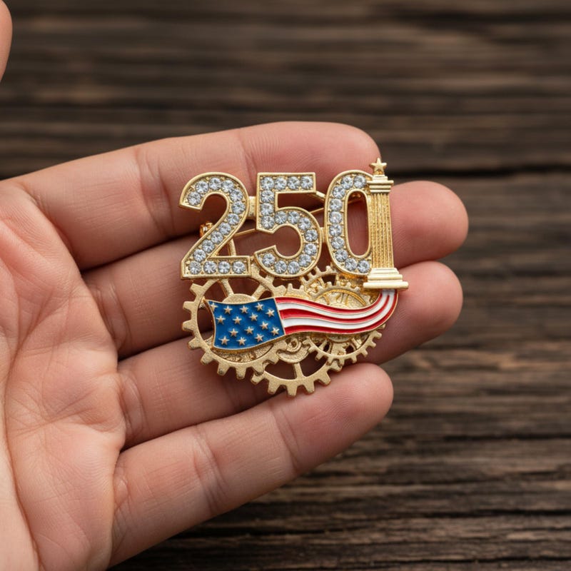 America 250 Lapel Pin - Etsy