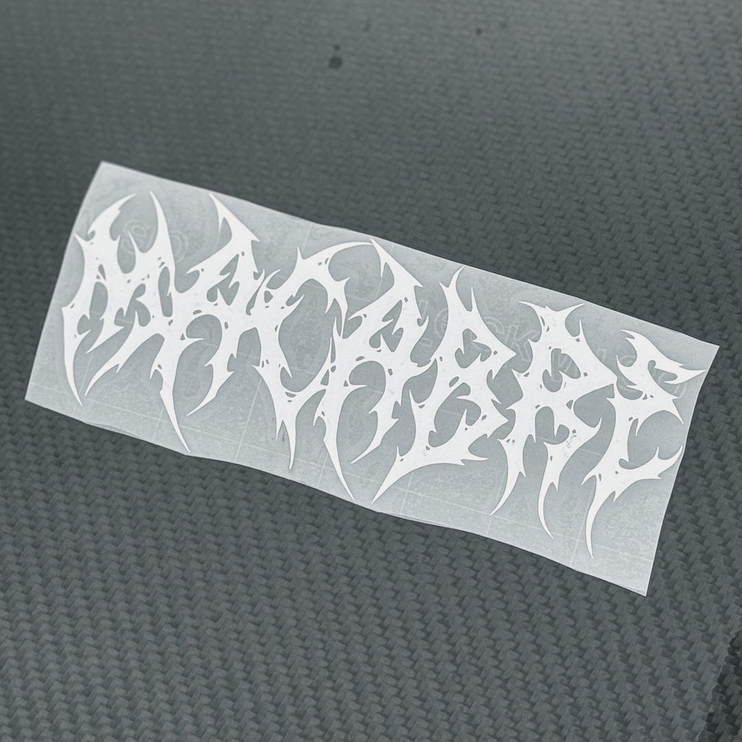 Logo Car Window Sticker Window Decal - Etsy UK