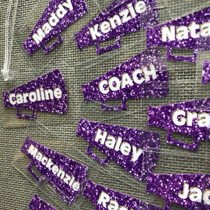 Cheer Bag Tag - Etsy