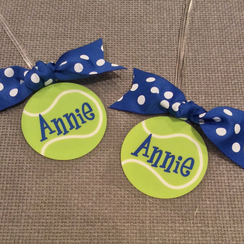 Tennis Bag, Tag Tennis Gift, Tennis Bag Tag, Tennis Mom Gift, Tennis ...