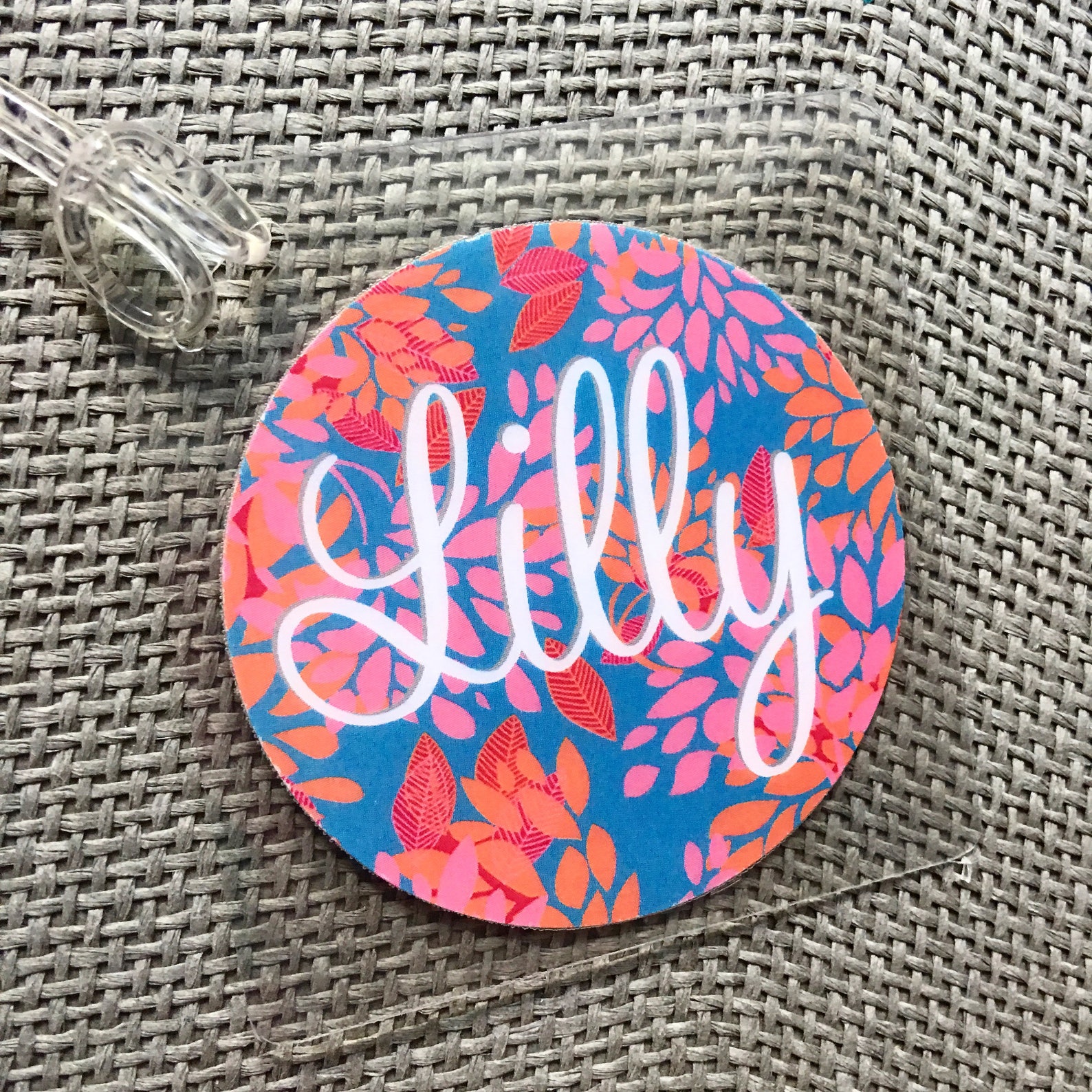 Personalized Bag Tag | Custom Backpack, Beach, Luggage Tag - Etsy