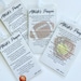 Football Gifts, Football Prayer Bag Tags, Athlete Prayer, - Etsy