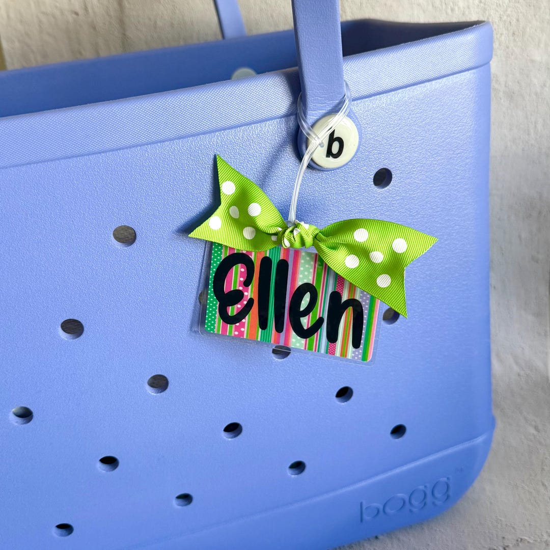 Personalized Beach Bag Tag | Custom Girls Weekend Bag Tag Gift |travel ...