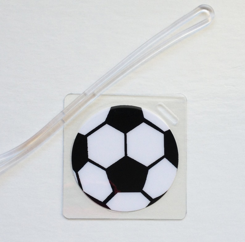 Soccer Bag Tag Soccer Team Party Soccer Gift Soccer Coach Soccer Party ...