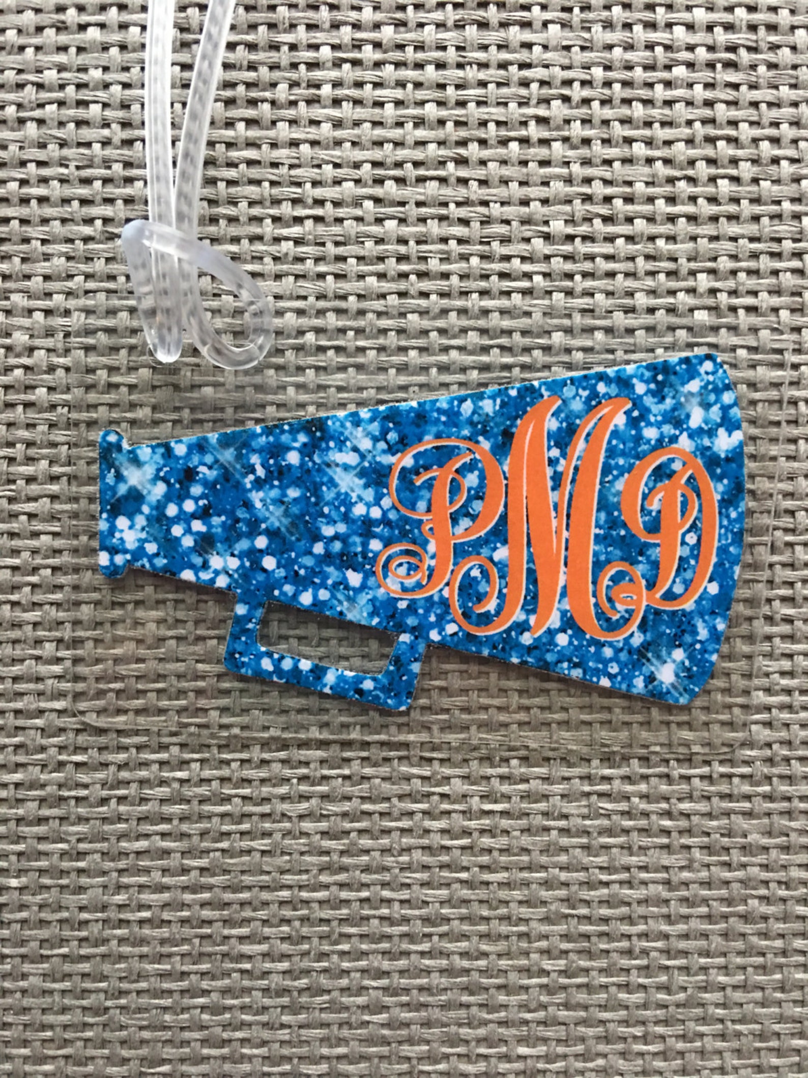 Cheerleading Gifts Megaphone Bag Tag - Etsy