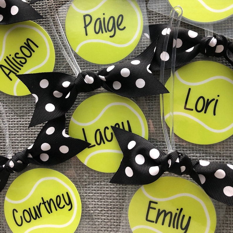 Tennis Bag, Tag Tennis Gift, Tennis Bag Tag, Tennis Mom Gift, Tennis ...