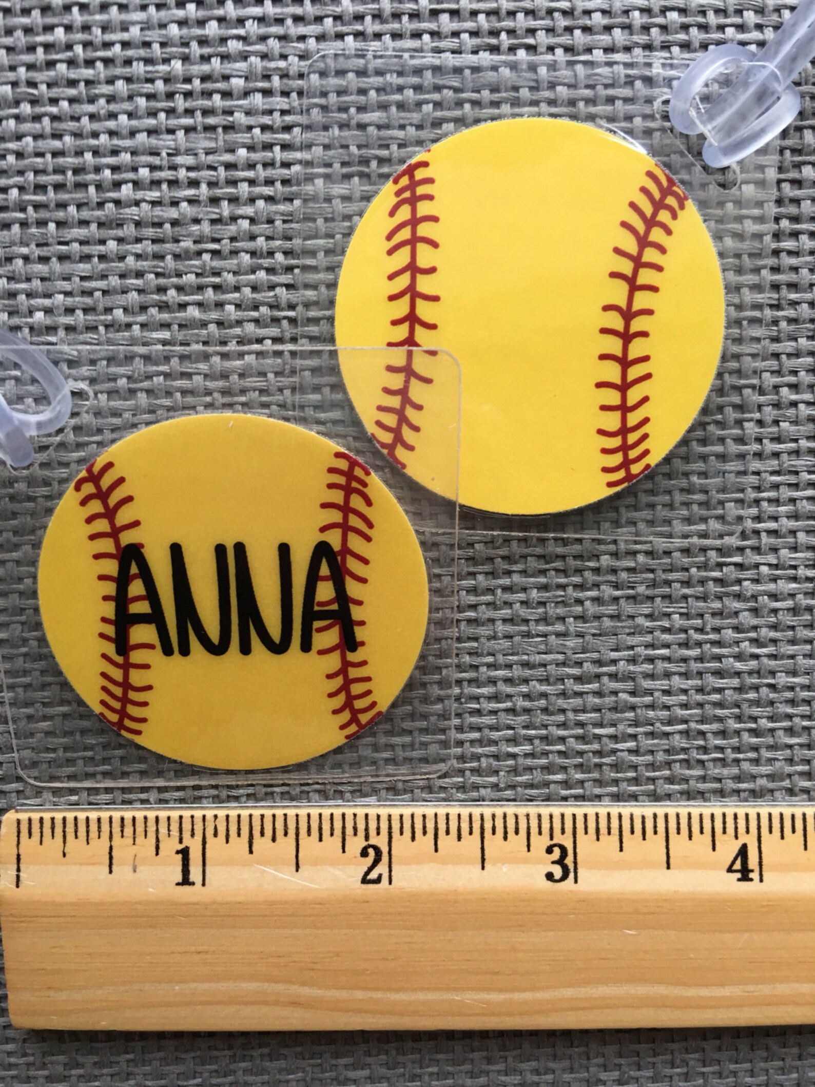 Softball Bag Tag Softball Mom Gift Softball Coach Gift | Etsy