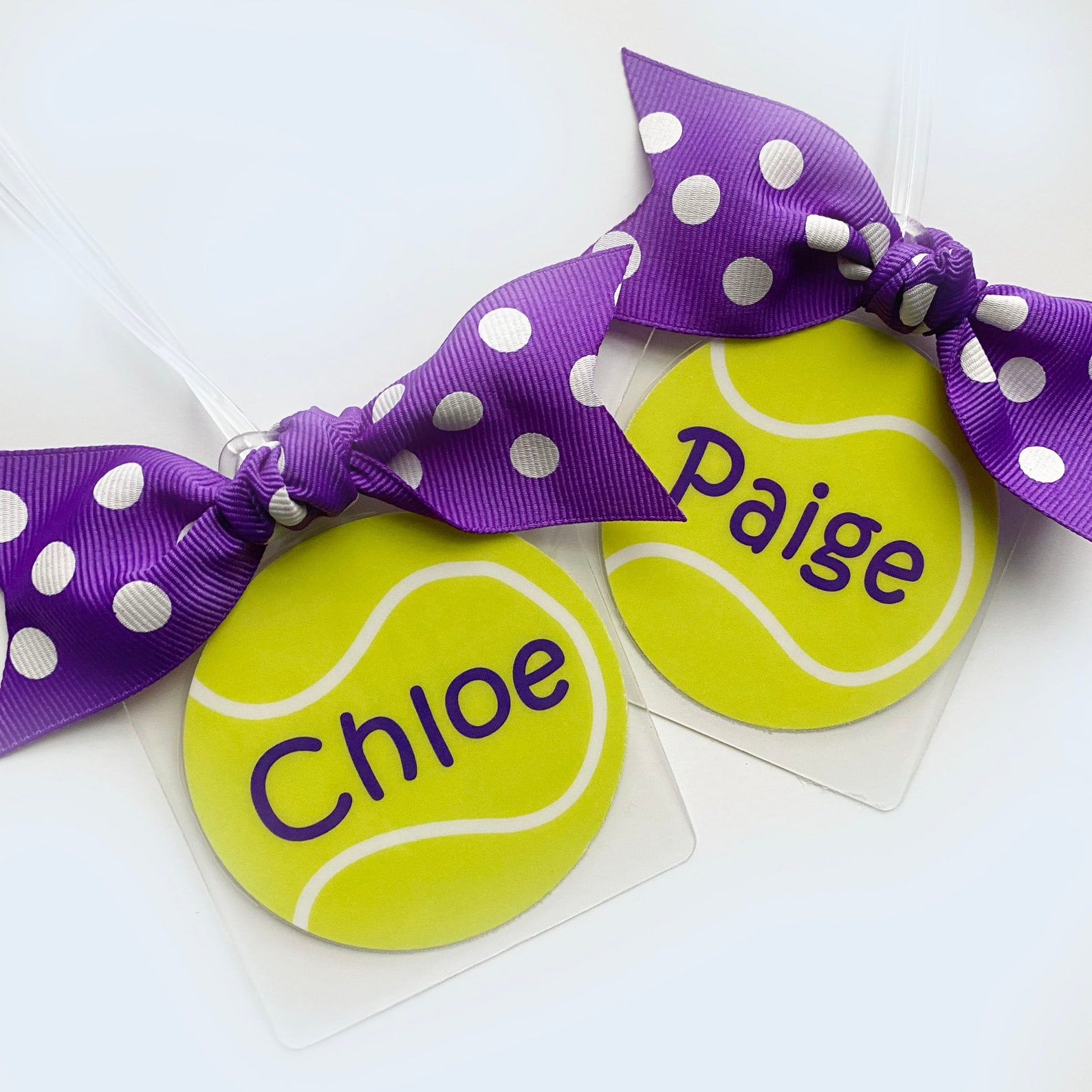 Tennis Bag Tag, Tennis Gift, Tennis Team Bag Tags - Etsy