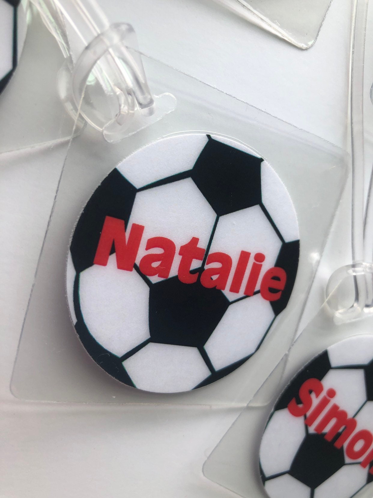 Soccer Bag Tag Soccer Team Party Soccer Gift Soccer Coach | Etsy