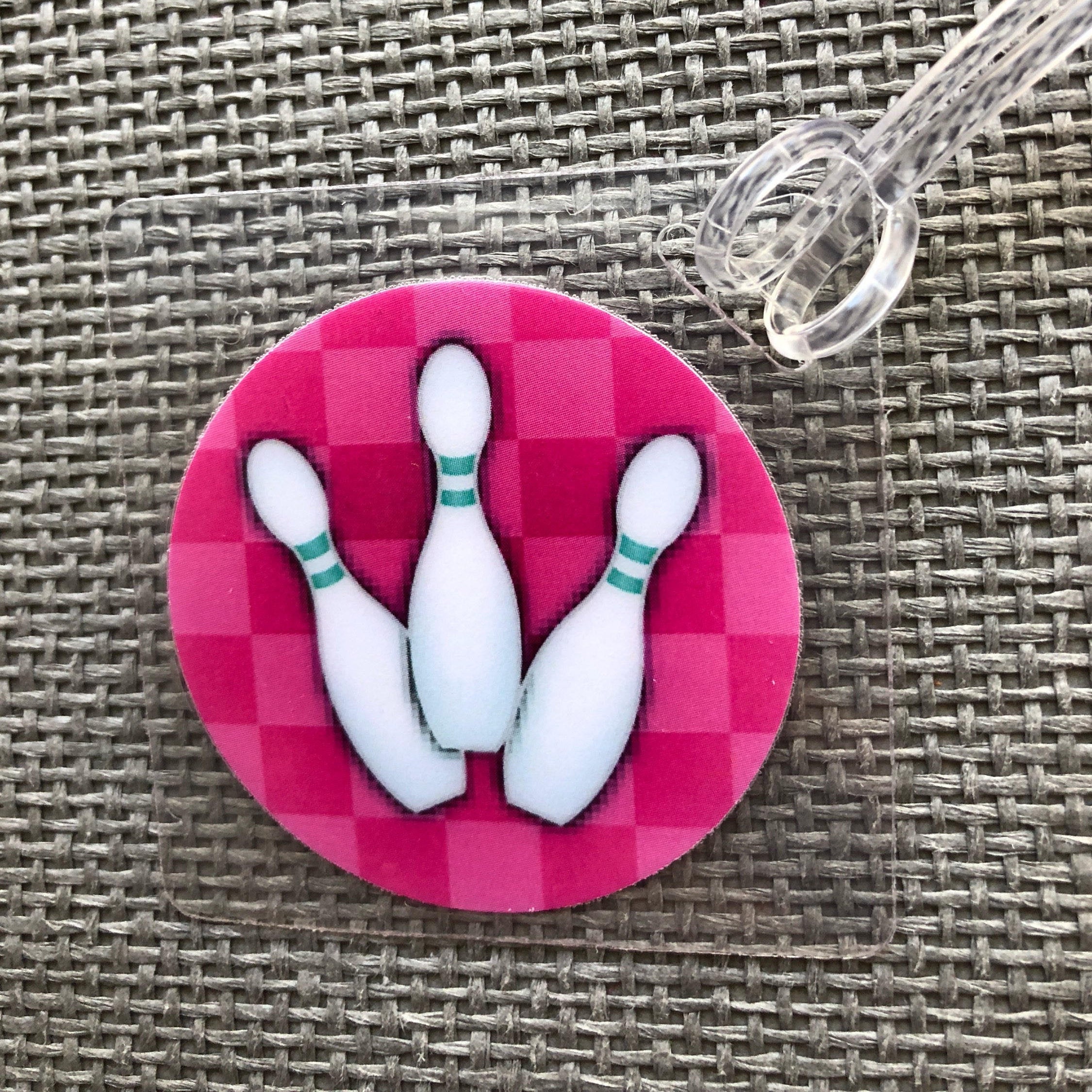 Personalized Bowling Bag Tag, Team Party Favor, Custom Name Gift - Etsy