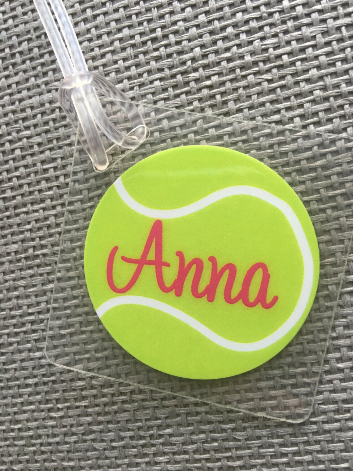Tennis Bag Tag Tennis Team Tags Bulk Order of 8 - Etsy