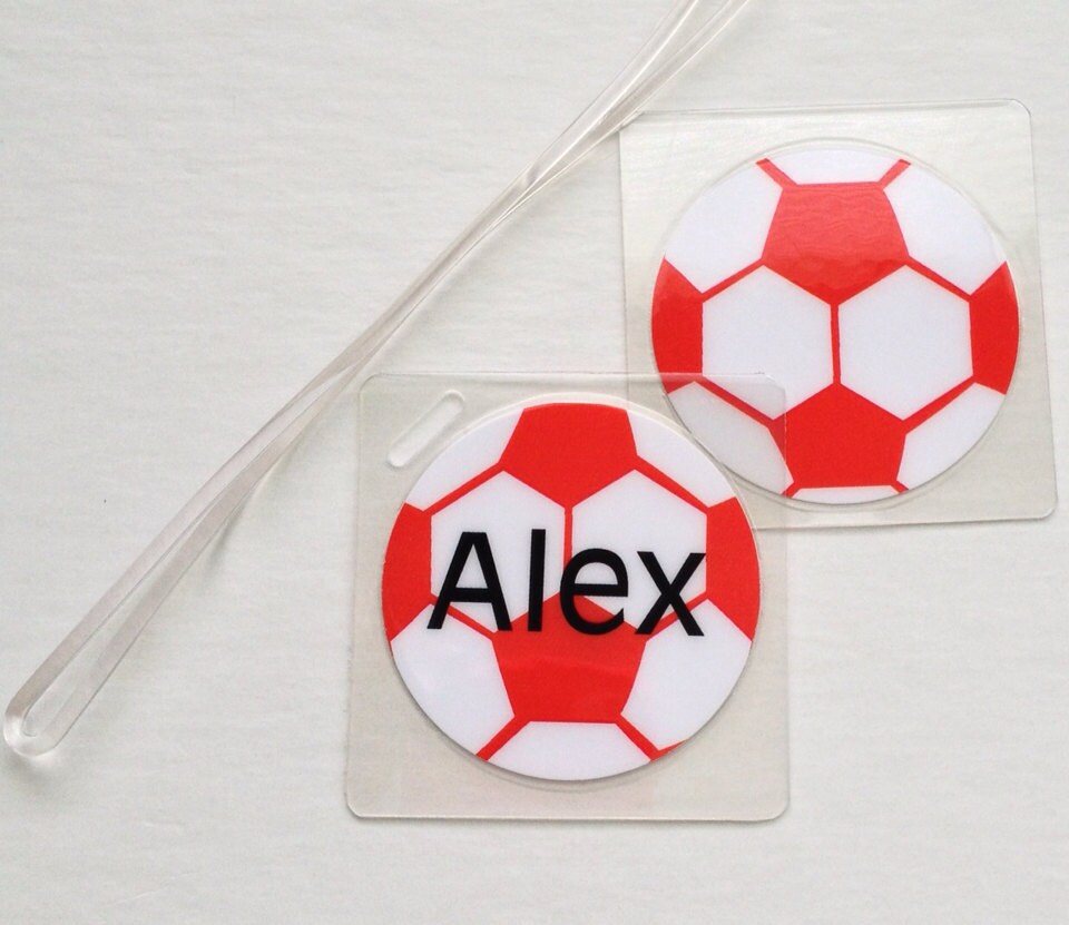 Soccer Bag Tag Soccer Team Party Soccer Gift Soccer Coach | Etsy