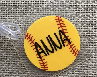 Softball Tags - Etsy
