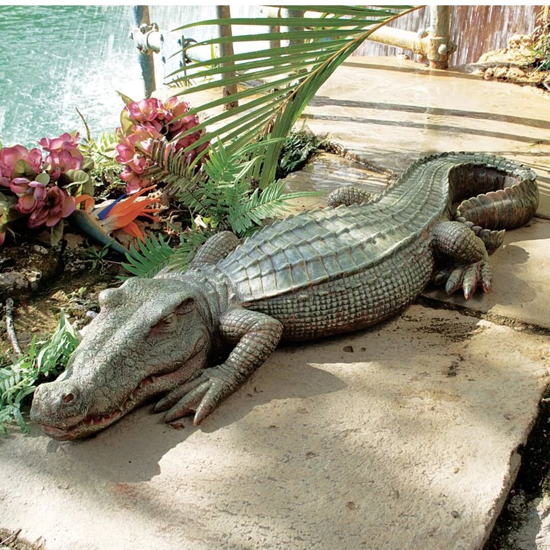 Swamp Beast Crocodile Statue, Swamp Beast Crocodile, Crocodile Statue ...
