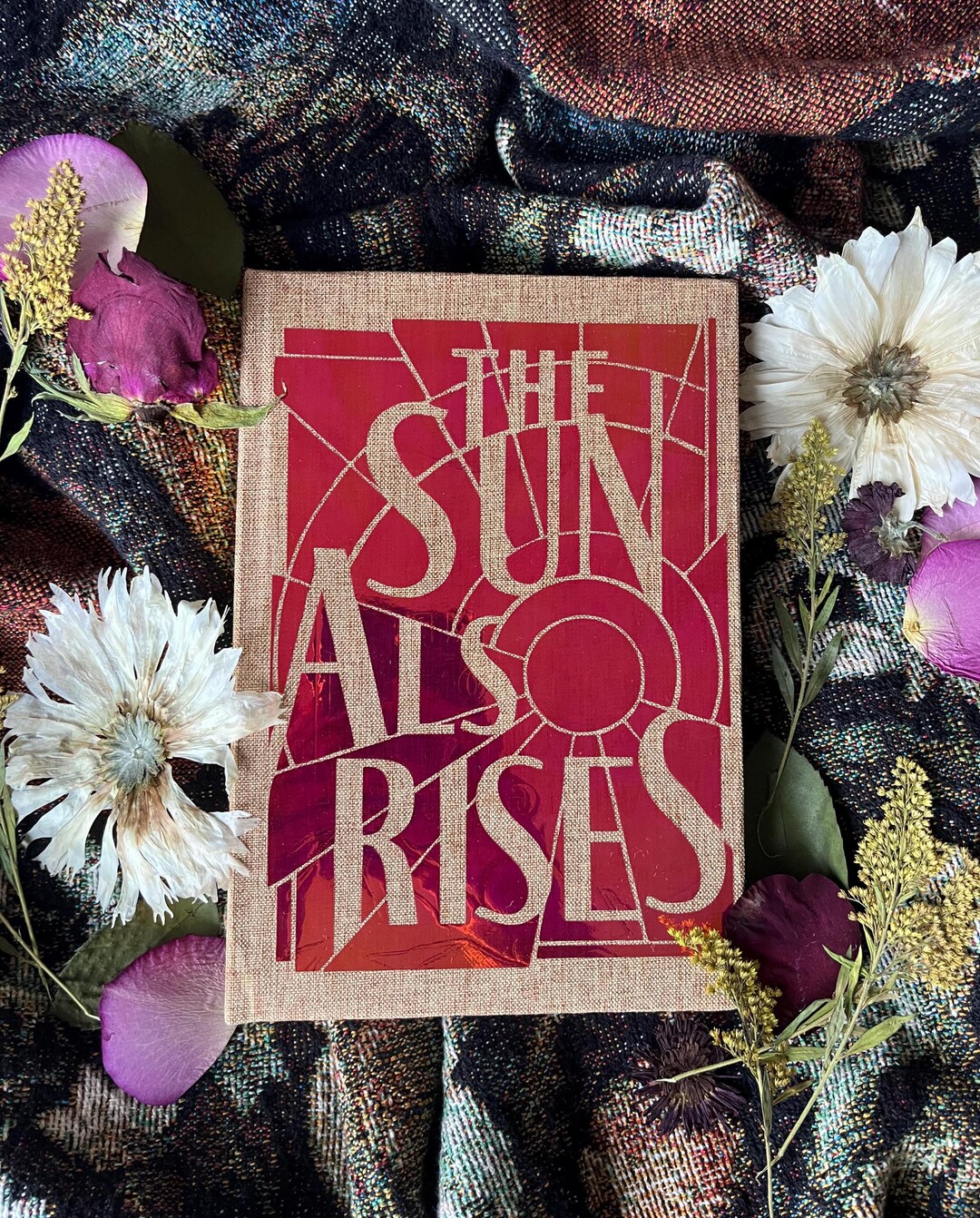 Custom Book Binding the Sun Also Rises Ernest Hemingway Hardcover Handmade Rebound - Etsy