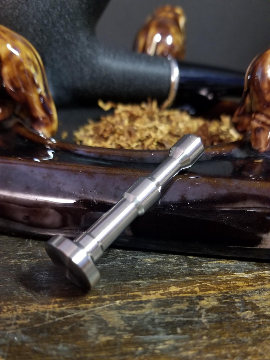 Fancy Tamp II -stainless Pipe Tamper - Solid Billet Machined Stainless ...