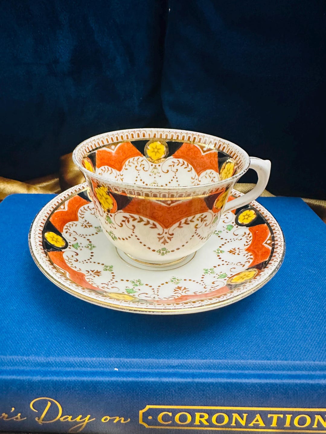 SUPERIOR BELL CHINA Bone China Teacup and Saucer - Etsy