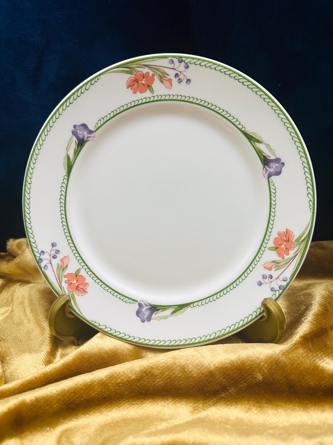 Dudson Fine China - Dinner Plate 7”- Sought After Lugano Pattern - Etsy