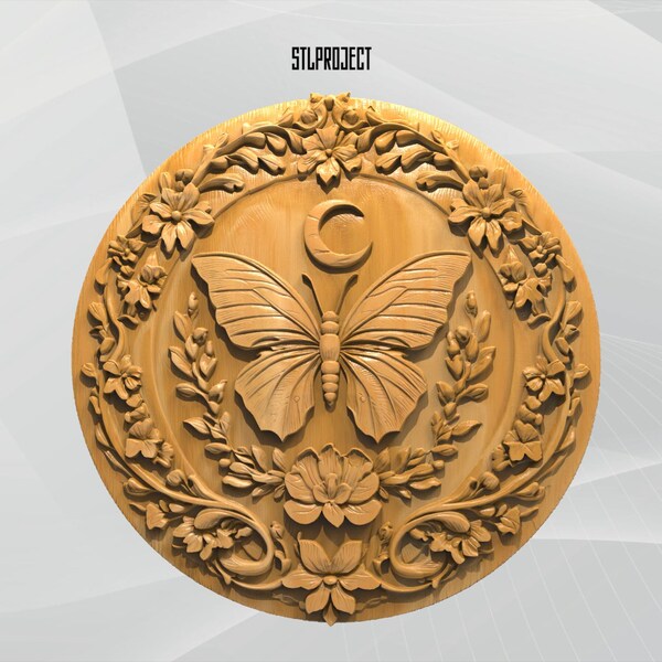 Bas Relief Butterfly - Etsy