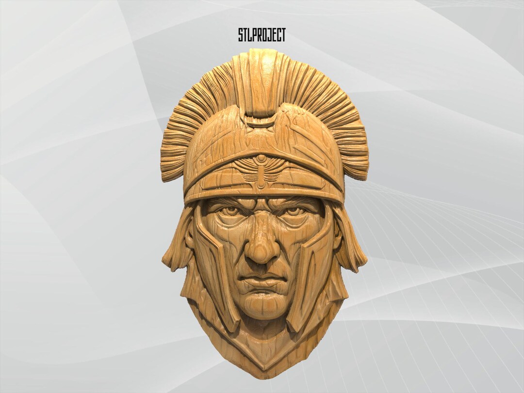 Gladiator 3D STL Relief Design - Ideal for CNC Router and 3D Printing ...