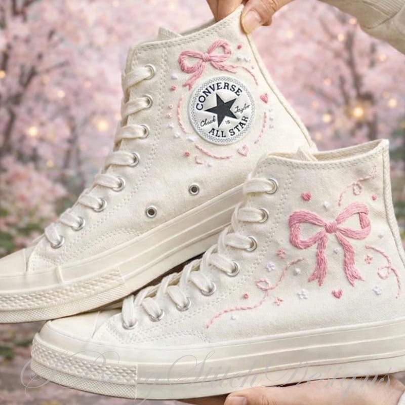 Custom Converse - Etsy