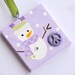 Snowman With Peace Sign Ornament - Etsy
