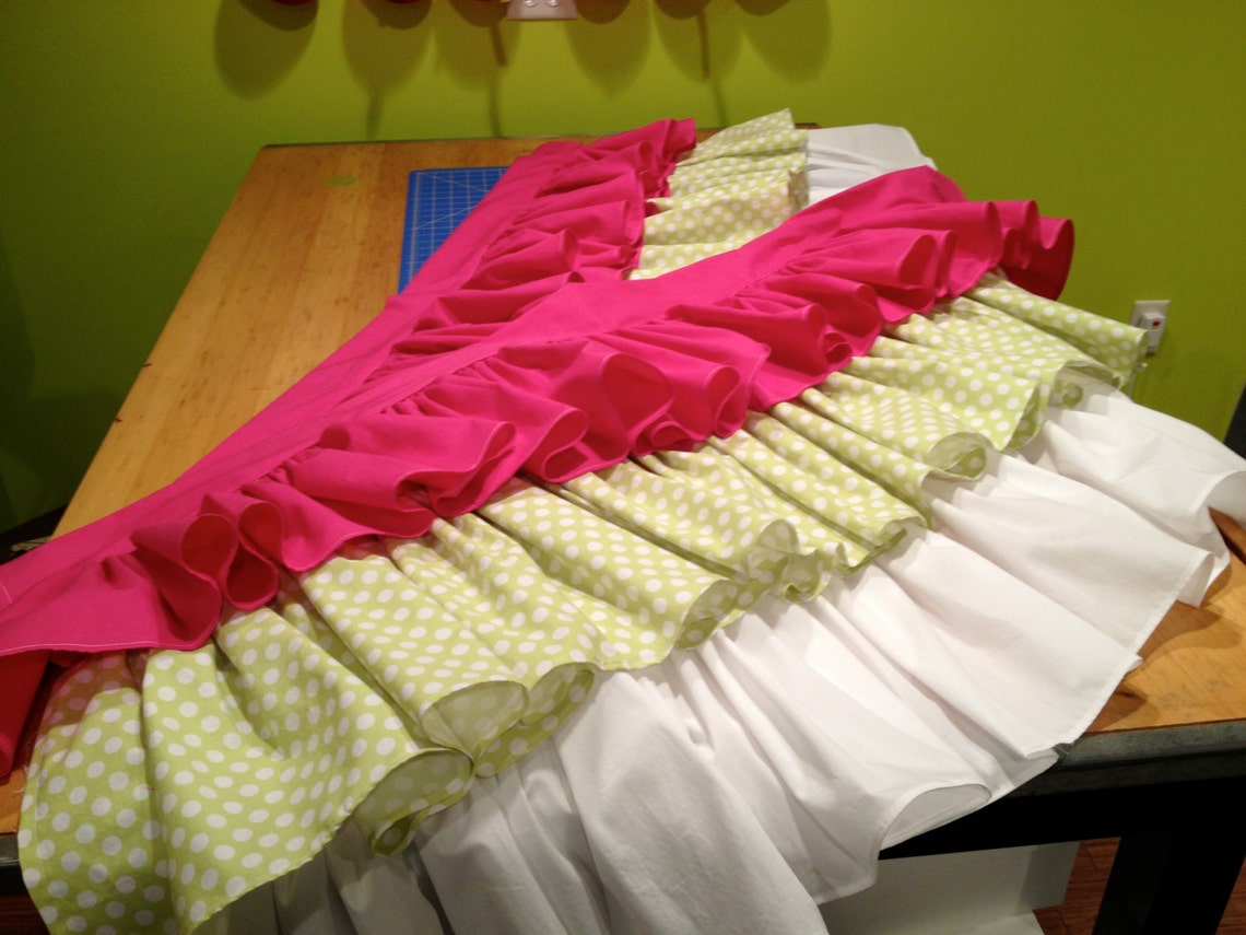 Custom Ruffle Valance With Three Tiers - Etsy