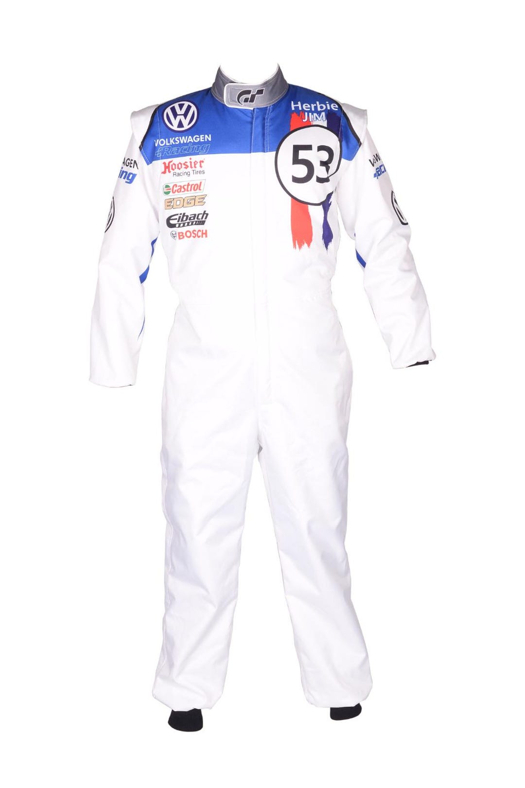 F1 Volkswagen Herbie Jim White Go Kart Racing Suit CIK/FIA LEVEL 2 ...