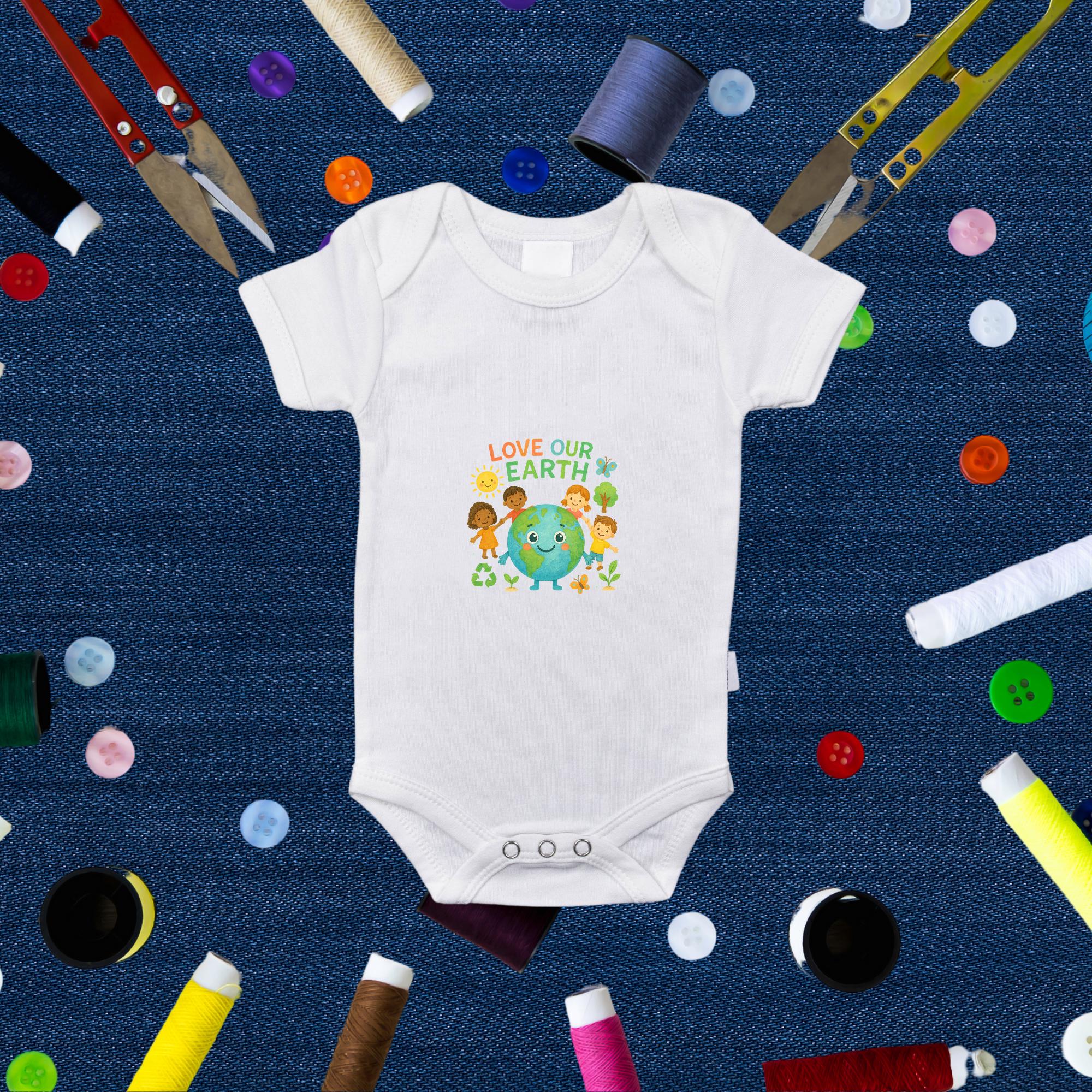 Love Our Earth Clipart, Earth Day Kids Design, Eco Art Printable ...