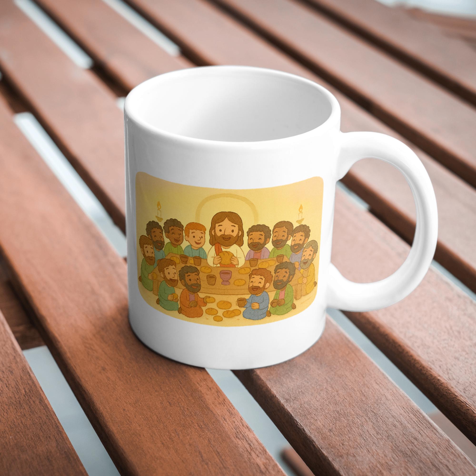 Printable Last Supper Clipart, Cute Jesus SVG PNG JPG, Christian Art ...