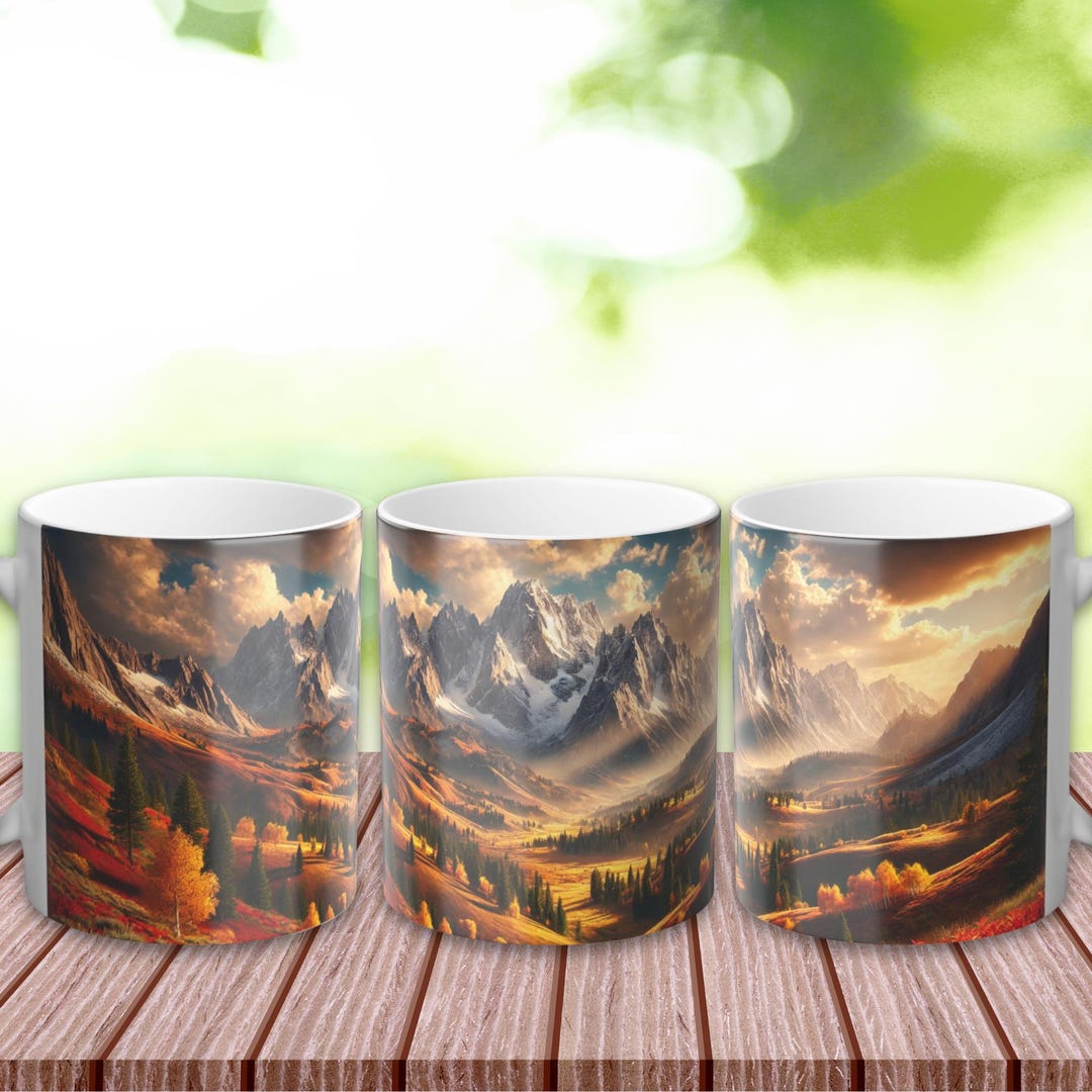 Nature Landscape Magic Mug, Color Morphing Mug, Gift for Nature Lovers ...