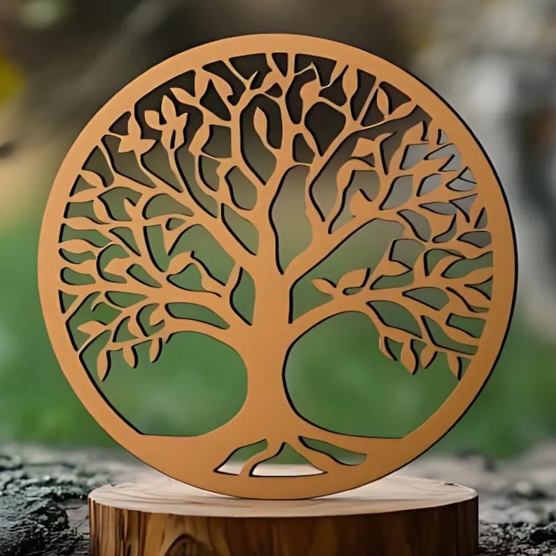 Tree of Life Laser Cut Design – Digital Download (svg, Dxf, Eps, Png ...