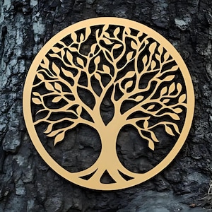 Tree of Life Laser Cut Design – Digital Download (svg, Dxf, Eps, Png ...