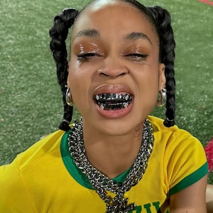 BLACK GRILLZ Hip Hop, Sadboi Style Custom Made Rapper Jewellery Grillz ...