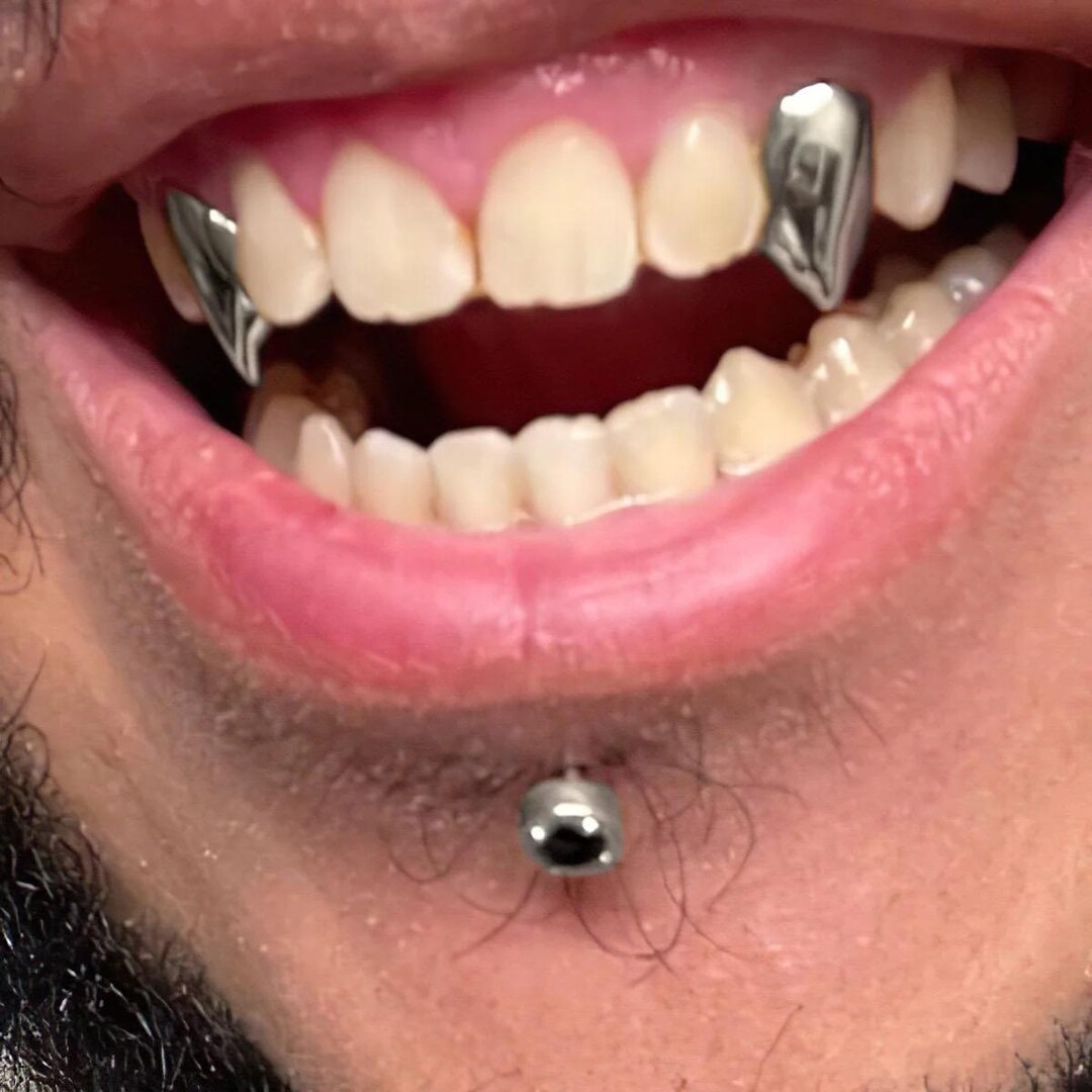 Vampire Fang Caps 10K Gold, 18K Gold, Dental Gold & Sterling Silver ...