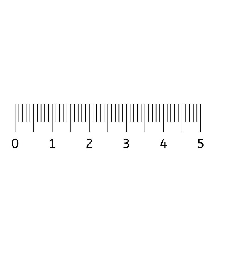 Ruler SVG Template Bundle, Inches and Centimeters Scale (digital ...