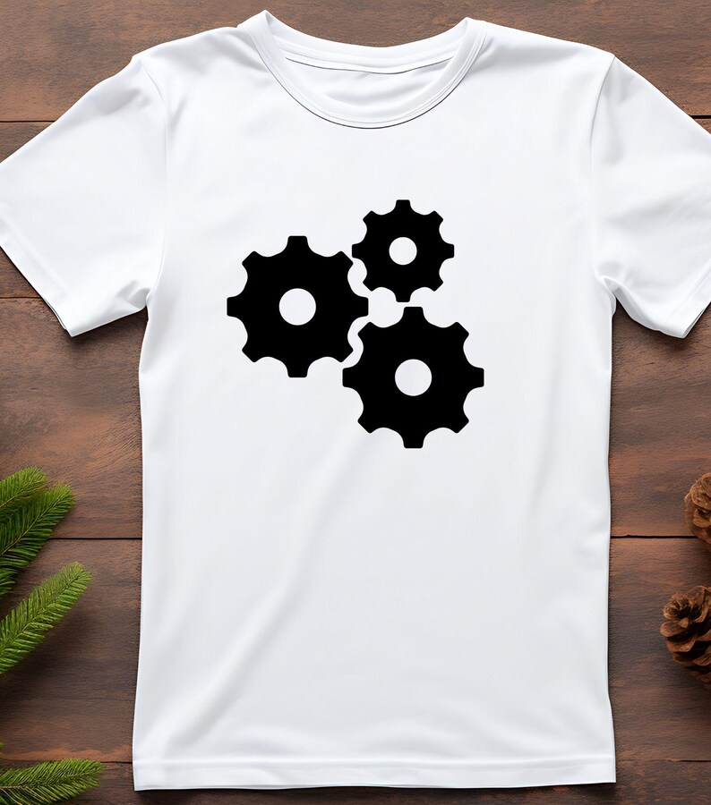 Metal Gears SVG Bundle, Steampunk Cogs, Industrial Clipart (digital ...