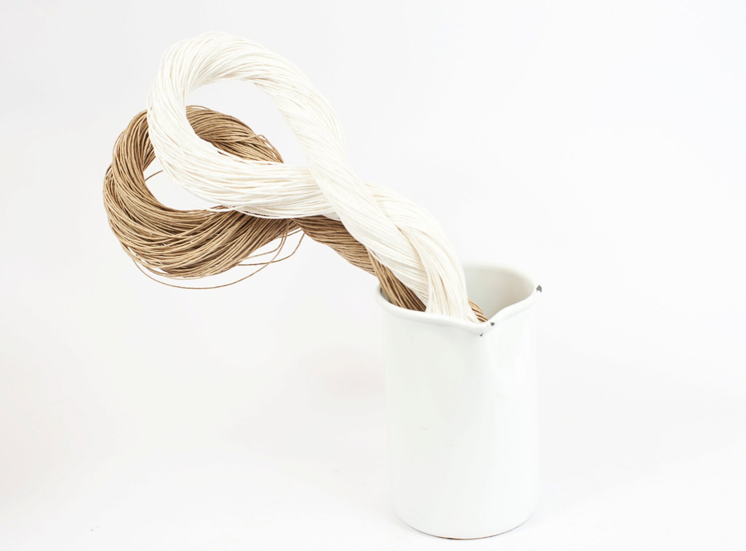 Paper Yarn - Paper Twine: Natural-kraft - 131 Yards (120m) - Knit ...