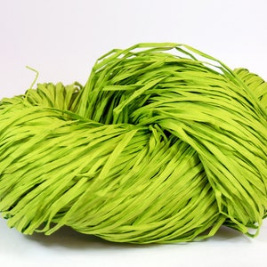 Teal Paper Raffia - Paper Ribbon: 260 Yards (240m) - Fiber Arts, Knit ...